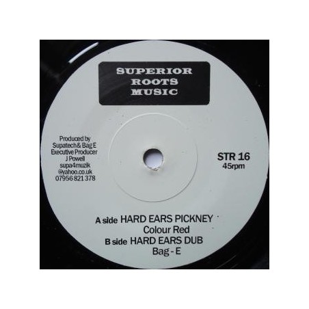 Colour Red - Hard Ears Pickney 7''